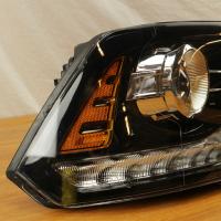 China FARPREEY 68093221AD 68093220AD Black Bezel Projector Halogen Headlamp Assembly for Ram Trucks for sale