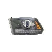 China For 13-18 Dodge Ram 2500 3500 Factory Style Black LED DRL Projector Headlamp 68274985AC 68274984AC Brand FARPREEY for sale