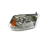 China Farpreey 2pcs/set Left + Right 68274982AA 68274983AA with Dual Function Halogen Projector Headlight for RAM 2016-2018 for sale
