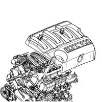 China FOR 2009 DODGE JOURNEY  COVER Engine 04891844AD for sale