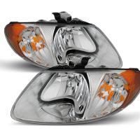 China Led Car Headlight for dodge 01-07 dodge caravan 4857701AC 4857700AC Brand FARPREEY for sale
