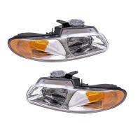 China FARPREEY 4857041AB  4857040AB  Headlights Headlights for 1996-2000 Dodge Caravan for sale