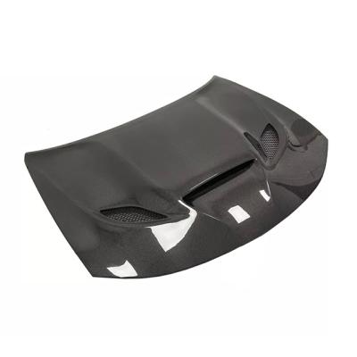 China For 2015-21Dodge Charger SRT Hellcat Style Carbon Fiber Front Hood Bonnet with Vents for sale