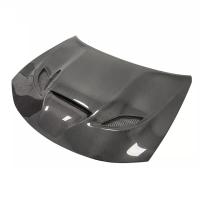 China For 2015-21Dodge Charger SRT Hellcat Style Carbon Fiber Front Hood Bonnet with Vents for sale