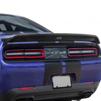 China For 2008-21 Hellcat Redeye Style Carbon Fiber Rear Deck Lid Spoiler W/Camera Hole for Dodge Challenger for sale