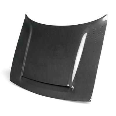 China For 2008-21 Dodge Challenger Demon Style Carbon Fiber Front Hood Bonnet with Vents for sale