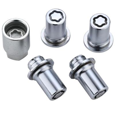 China Wheel Lock Nut Kit for 2009-2013 Toyota Corolla Chrome Plated M12x1.5 Wheel Lock Nut 00276-00901 Brand FARPREEY for sale