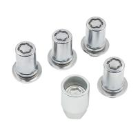 China Wheel Lock Nut Kit for 2009-2013 Toyota Corolla Chrome Plated M12x1.5 Wheel Lock Nut 00276-00901 Brand FARPREEY for sale
