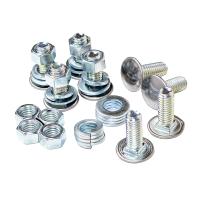 China Chrome Bumper Bolts 5/16-18 X 7/8 Inch Round Head Kit with Nuts and Washers for sale