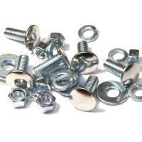 China Chrome Bumper Bolts 5/16-18 X 7/8 Inch Round Head Kit with Nuts and Washers for sale
