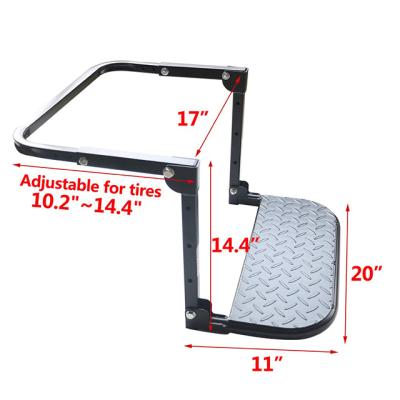 China FARPREEY Car Roof Cleaning Tool Car Tire Step Tire Assist Step Suitable for 14.9-inch Tires with a Weight Capacity of 300 Pounds for sale
