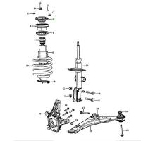 China FARPREEY 68369289AA 4721547AC Shock Absorber Mount Support Bracket for 2011-2023 Chrysler Town & Country Dodge Grand Caravan for sale