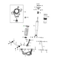 China FARPREEY 68029686AB Isolator Spring Upper New Insulation Spring for Dodge Durango Jeep Grand Cherokee 2011-2024 for sale