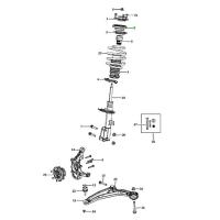 China FARPREEY 5171093AC Bearing Support Bracket for 2007-2020 Chrysler 200 Sebring Dodge Avenger Journey Express for sale