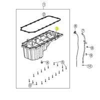 China FARPREEY 53022343AG Engine Oil Pan for 2015-2015 DODGE Durango JEEP Grand Cherokee for sale