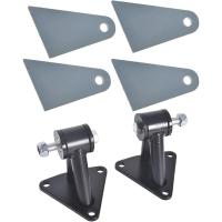 China For Chevrolet Small and Large SBC BBC 350 396 454 4.3L V6 Models Interchange Motor Mounts 91018040 2-Piece Set Brand FARPREEY for sale