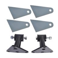 China For Chevrolet Small and Large SBC BBC 350 396 454 4.3L V6 Models Interchange Motor Mounts 91018040 2-Piece Set Brand FARPREEY for sale