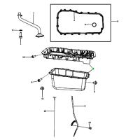 China FARPREEY 4892386AA Engine Oil Pan for 2008-2010 Chrysler Town & Country Dodge Grand Caravan for sale