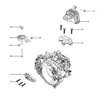 China FARPREEY Turbo Brand Engine Mount Rear 68081490AD for Dodge Dart 1.4L  2012-2016 for sale