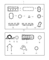 China For2004-2008 Dodge Durango Cylinder Head Gasket 53021620AE Brand FARPREEY for sale