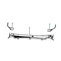 China FARPREEY 55112951AC 952AC Front Side Panel Left Right Suitable for 2016-2022 Jeep Grand Cherokee for sale