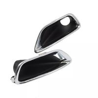 China FARPREEY 5ZM55SZOAA 5ZM54SZOAA Front Bumper Fog Light Cover Chrome Trim Suitable for 2017-2021 Jeep Grand Cherokee for sale