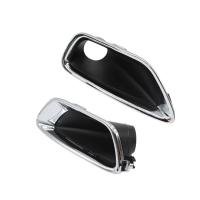 China FARPREEY 5ZM55SZOAA 5ZM54SZOAA Front Bumper Fog Light Cover Chrome Trim Suitable for 2017-2021 Jeep Grand Cherokee for sale