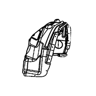 China FARPREEY Right Left 53367535 53367534 Front Fender Liner for 2019 K8 JEEP GRAND COMMANDER for sale
