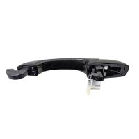 China FARPREEY 5074195AF Front Exterior Door Handle Black Textured with Keyhole Left for 2007-2010 Dodge Caliber Jeep Compass for sale