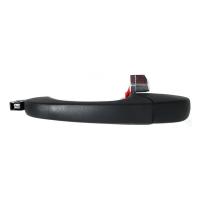 China FARPREEY 5074195AF Front Exterior Door Handle Black Textured with Keyhole Left for 2007-2010 Dodge Caliber Jeep Compass for sale