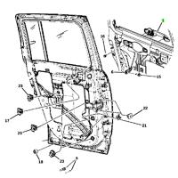 China FARPREEY 5074195AF Front Exterior Door Handle Black Textured with Keyhole Left for 2007-2010 Dodge Caliber Jeep Compass for sale