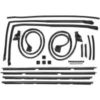 China For 1978-1987 Chevrolet El Camino Caballero 17 Piece Complete Door Tailgate Weatherstrip Seal Kit 2135478 Brand FARPREEY for sale