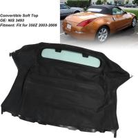 China For 2003-2009 Nissan 350Z Black Convertible Soft Top W/Heated Glass Window NIS-3493 Brand FARPREEY for sale