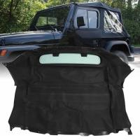 China Hatchback Convertible Soft Top for 1997-2006 Jeep Wrangler Black Car Convertible Soft Top 9970235 Brand FARPREEY for sale
