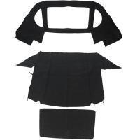 China Hatchback Convertible Soft Top for 1990-2002Mercedes-Benz R129 SL Bodies Black Convertible Soft Top with Sunroof MB03-22 for sale