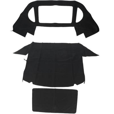China Hatchback Convertible Soft Top for 1990-2002Mercedes-Benz R129 SL Bodies Black Convertible Soft Top with Sunroof MB03-22 for sale