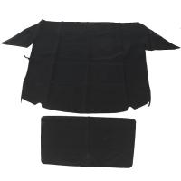 China Hatchback Convertible Soft Top for 1990-2002Mercedes-Benz R129 SL Bodies Black Convertible Soft Top with Sunroof MB03-22 for sale