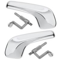 China For 2006-2016 Opel Corsa D Aluminum Plastic Plated Stainless Steel Inner Door Handle 13297814 RH 13297813 LH Brand FARPREEY for sale