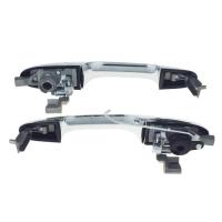 China For  2007-2018 Fiat Front Left and Right Outer Door Chrome Handles with Hole on Left Side 735451697 735485875 Brand FARPREEY for sale