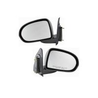 China For Jeep Compass Door Mirrors 2007-2010 Manual Non Heated Textured Clear Black Folding Parts 5115040AJ 5115041AJ Brand FARPREEY for sale