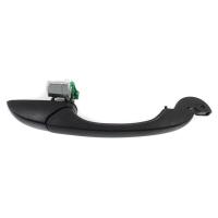 China Front Exterior Door Handle Black Textured with Keyhole Right 5074194AF for 2007-2010 Dodge Caliber Jeep Compass Brand FARPREEY for sale