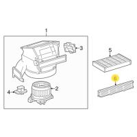 China Air Filter Plate Cover 88548-0D210 for 2014-2024 TOYATA VIOS YARiS L Brand FARPREEY for sale