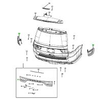 China FARPREEY 68639210AA 68272126AC 68272127AC Tail Light Kit Left and Right for Dodge Durango Sport 2014-2024 CH2801206 CH2800206 for sale