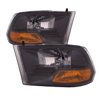 China Headlights for 2009-2012 Dodge Ram 1500 2500 3500 Headlights Driving Headlights 55277409AD 55277410AD Brand FARPREEY for sale