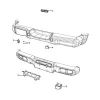 China FARPREEY 68281933AC 68281932AC Left and Right Rear Fog Lights for 2018-2020 JEEP Wrangler for sale