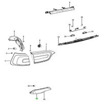 China FARPREEY 68102877AC 68102876AC Rear Fog Lamp Left and Right for 2014-2018 JEEP Cherokee for sale
