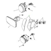 China FARPREEY 68000682AB 68000683AB Cornering Lamp Left and Right for 2007-2010 JEEP Compass Patriot for sale