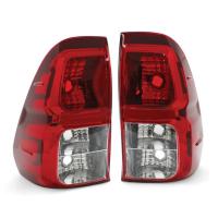 China Tail Lights Rear Left and Right No Bulb 81550-0K260 81560-0K261 for 2015-2018 Toyota HILUX REVO Brand FARPREEY for sale