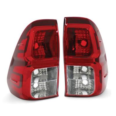 China Tail Lights Rear Left and Right No Bulb 81550-0K260 81560-0K261 for 2015-2018 Toyota HILUX REVO Brand FARPREEY for sale