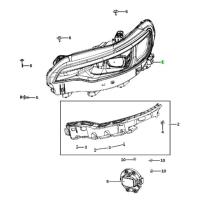 China Headlight Assembly Left and Right 68275949AF 68275948AF for 2019-2023 JEEP Cherokee Brand FARPREEY for sale